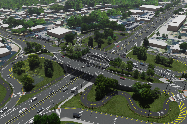 Route 27 over Route 9 Bridge Replacement & Interchange Improvements - GPI