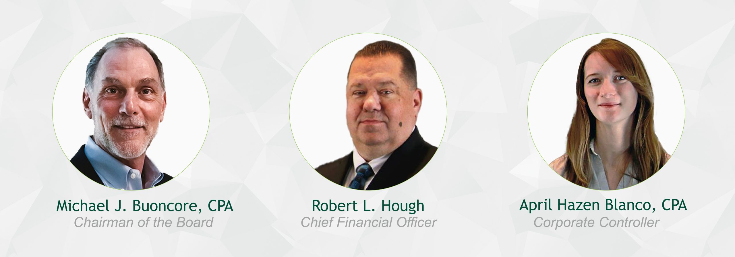 Greenman-Pedersen, Inc. Names New CFO as Michael Buoncore Retires ...